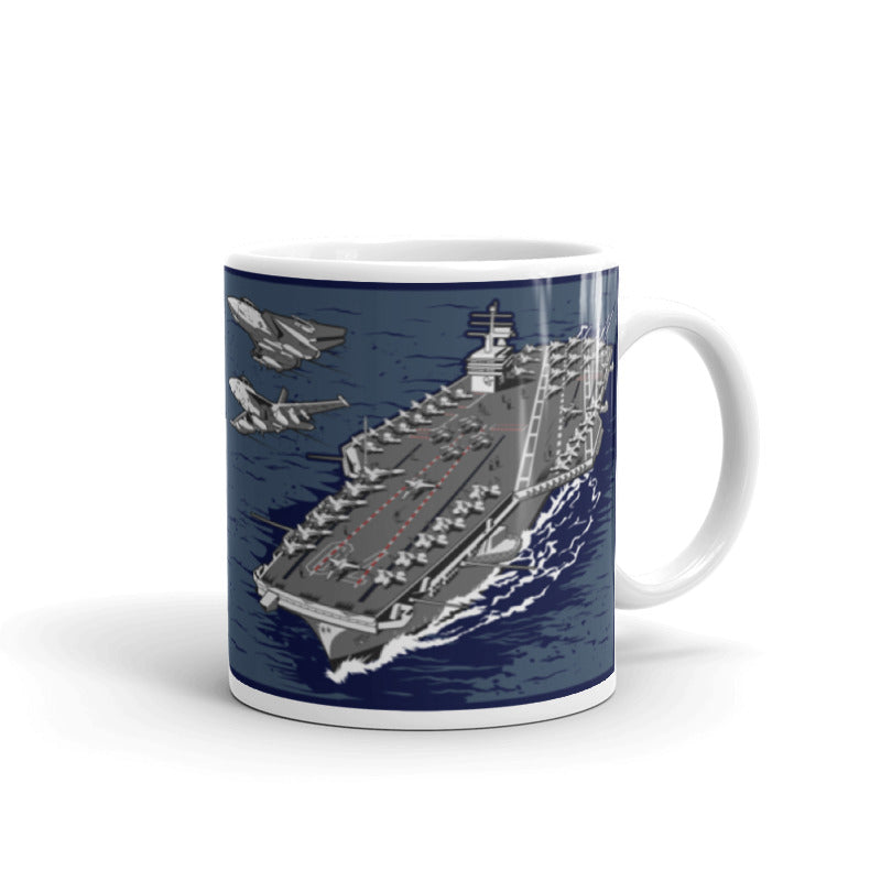 USS Carl Vinson - CVN 70 Mug - Mil-Spec Customs