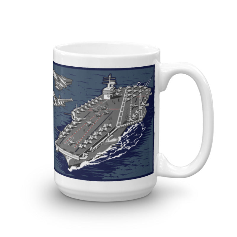 USS Carl Vinson - CVN 70 Mug - Mil-Spec Customs